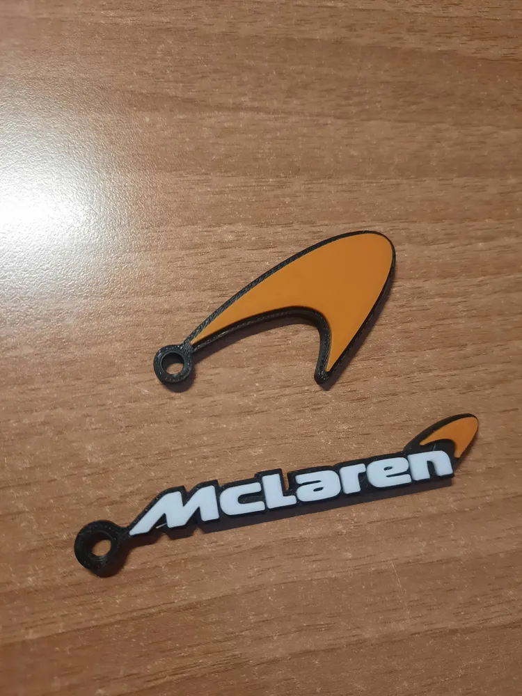 McLaren Logo Keychain by Luke-Leek-98 - MakerWorld