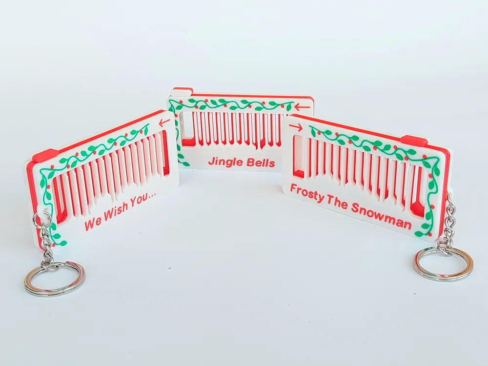 Musical Fidget (X-Mas Edition) - Free 3D Print Model - MakerWorld