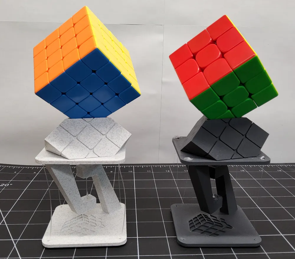Tensegrity Rubik's Cube Stand by TheChemistMakerWorld: Download Free 3D ...