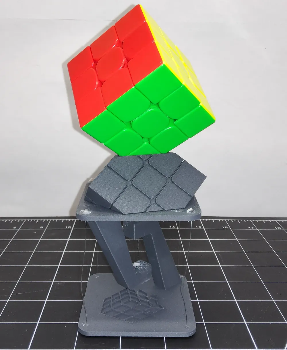 Tensegrity Rubik's Cube Stand by TheChemistMakerWorld: Download Free 3D ...