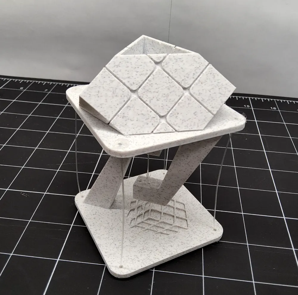 Tensegrity Rubik's Cube Stand by TheChemistMakerWorld: Download Free 3D ...