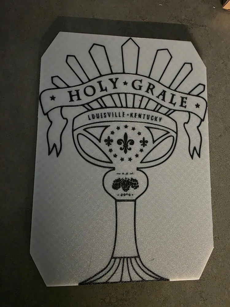 Holy Grale Logo - Free 3D Print Model - MakerWorld