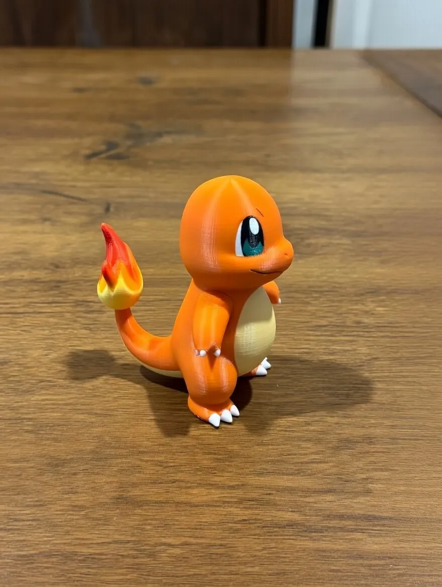 Pokemon Charmander Mini Figure - Free 3D Print Model - MakerWorld