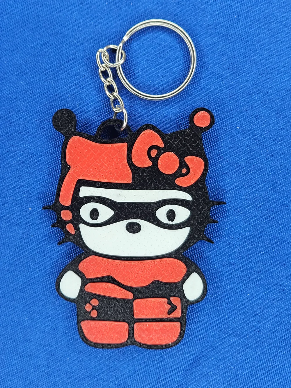Hello Kitty Harley Quinn Keychain by NoProblem MakerWorld: Download ...