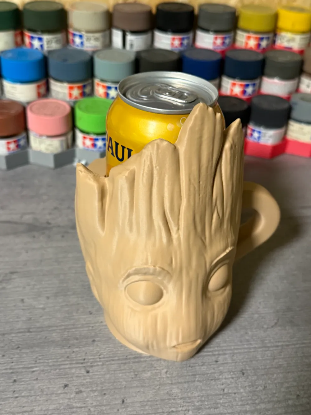 Groot Head Mug Cup by Talvor MakerWorld: Download Free 3D Models