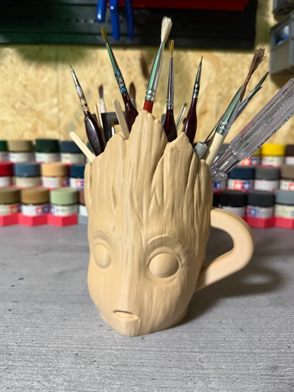 Groot Head Mug Cup by Talvor MakerWorld: Download Free 3D Models
