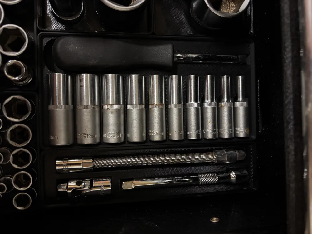 Biltema Gridfinity Wrench Socket storage tool set by Petersen012 ...