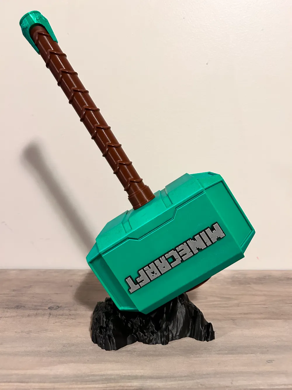 Minecraft LOGO for Thor's Hammer Remixed by K3DPrint MakerWorld ...