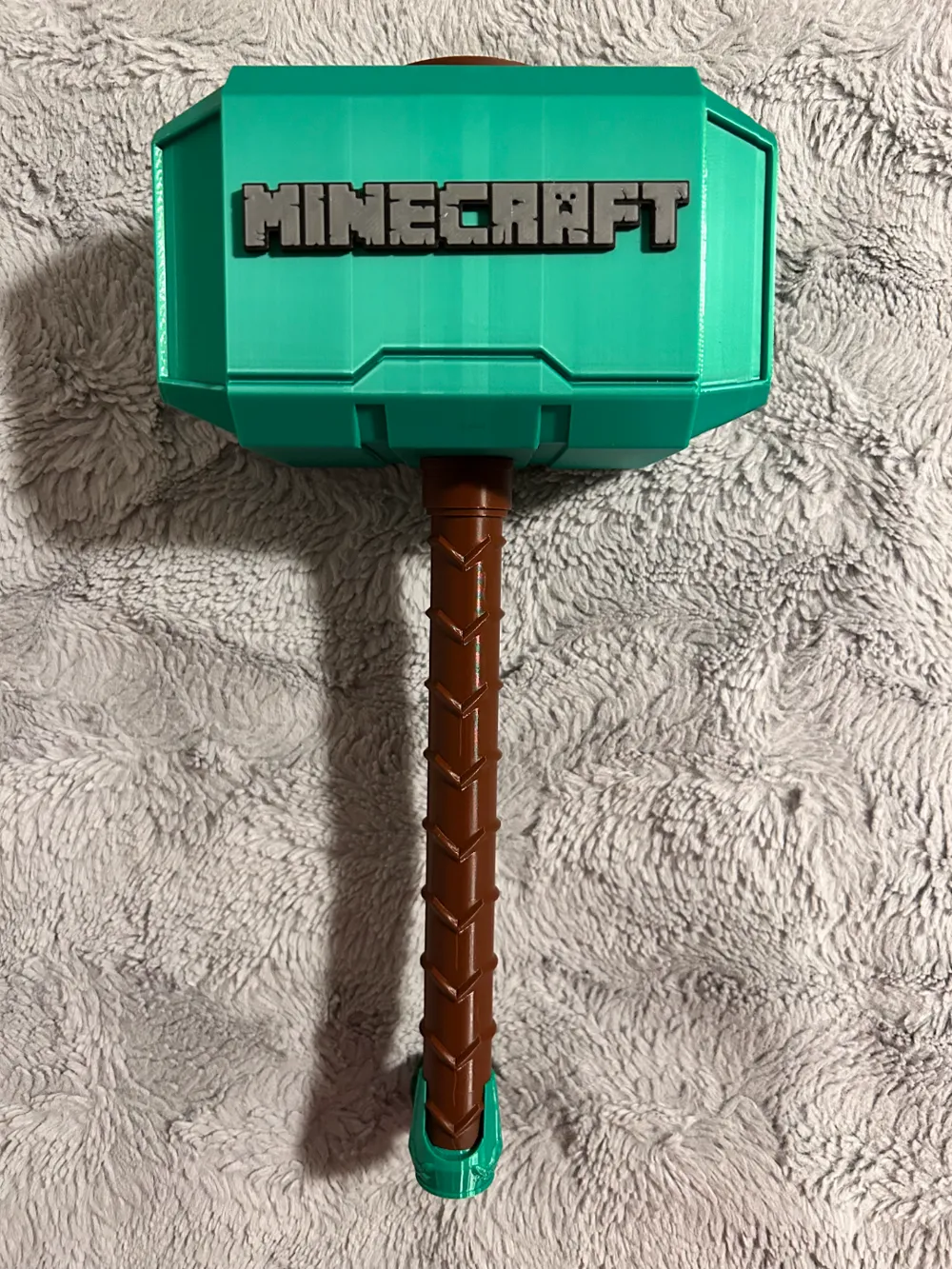 Minecraft LOGO for Thor's Hammer Remixed by K3DPrint MakerWorld ...