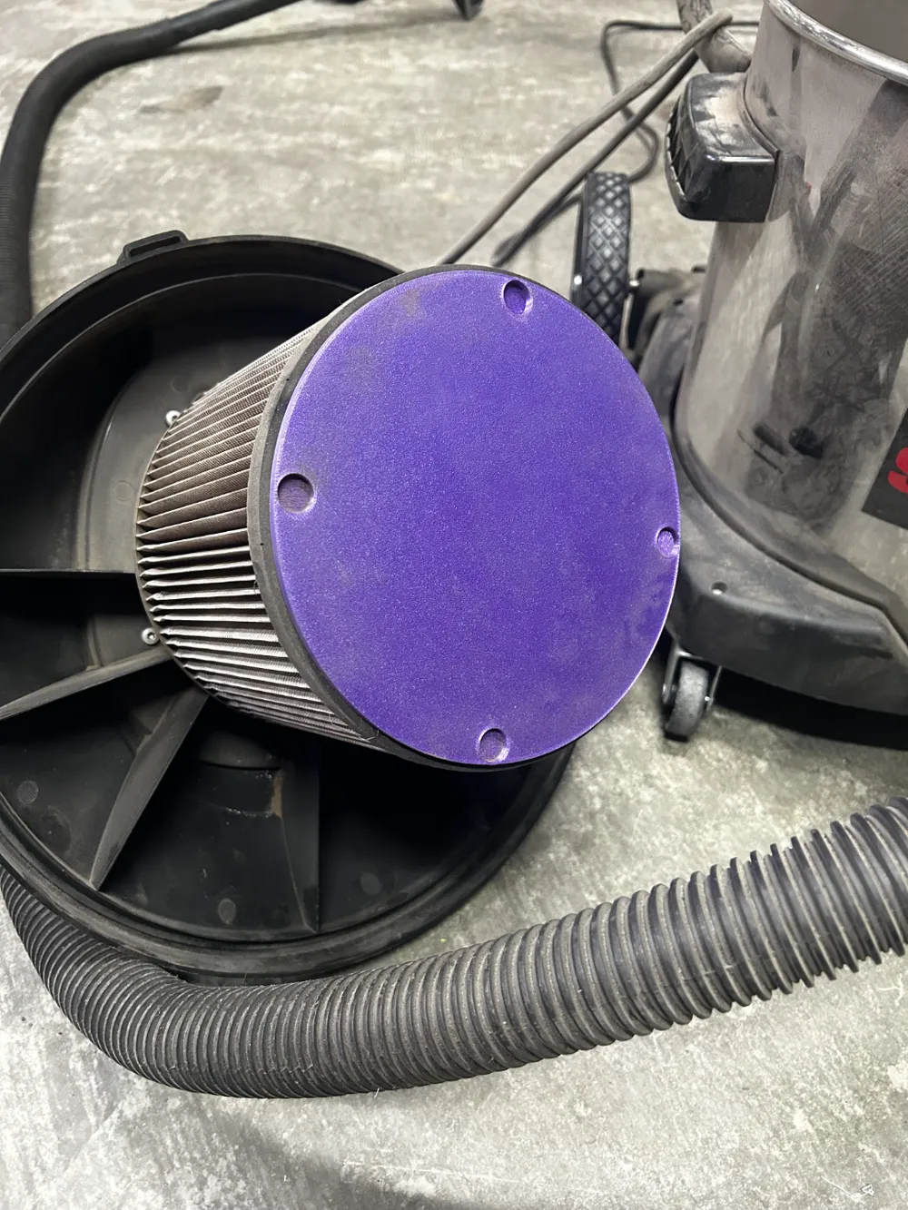 Shop Vac Filter Cover by mklathrop84 - MakerWorld