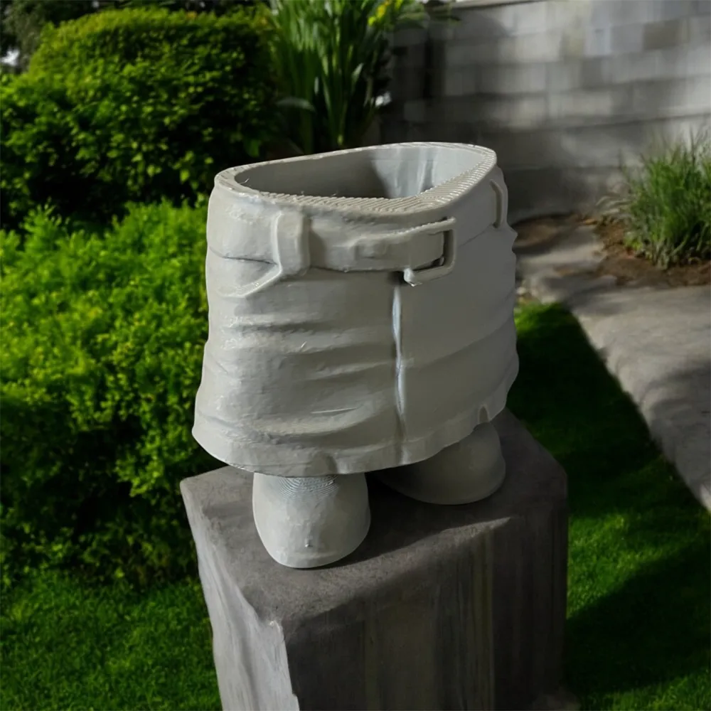 Skirt and Overall Planter Pot by Bryantallonn - MakerWorld
