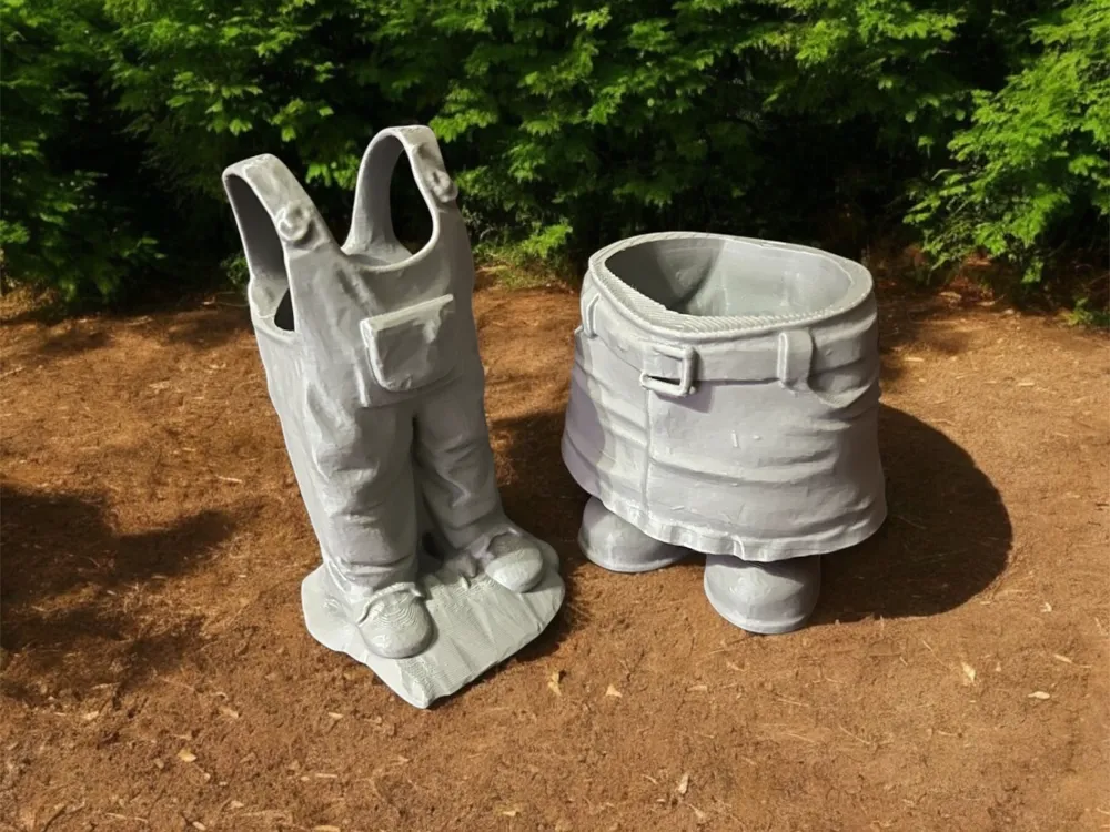 Skirt and Overall Planter Pot by Bryantallonn - MakerWorld