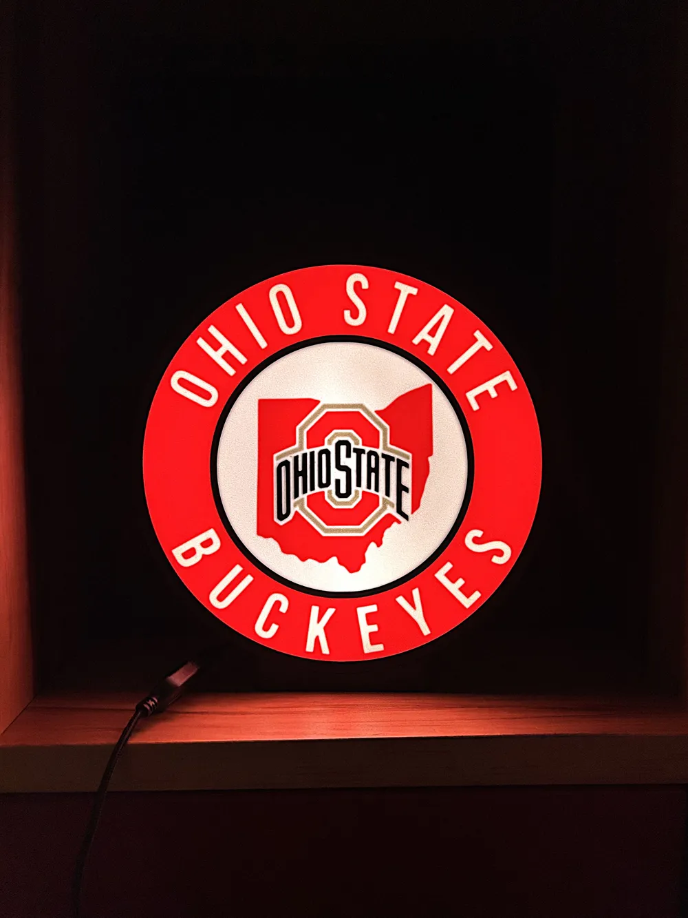 Ohio State Buckeyes Sign by CRAFT JACKALL MakerWorld: Download Free 3D ...