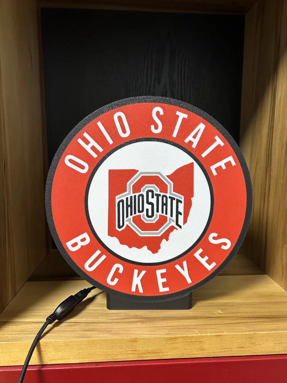 Ohio State Buckeyes Sign by CRAFT JACKALL MakerWorld: Download Free 3D ...