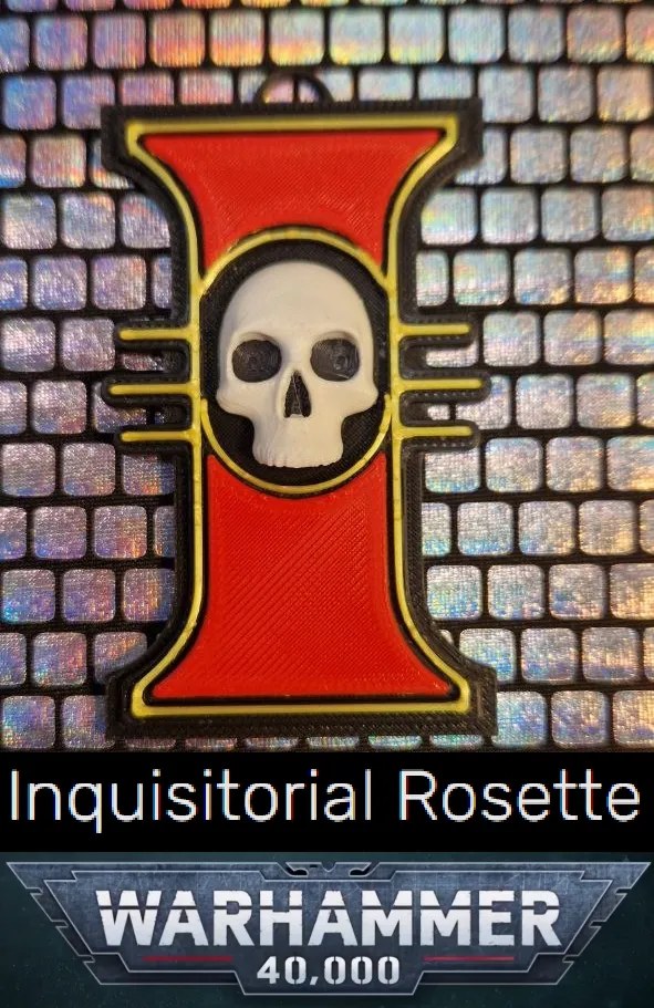 Inquisitorial Rosette by Tetsuo MakerWorld: Download Free 3D Models