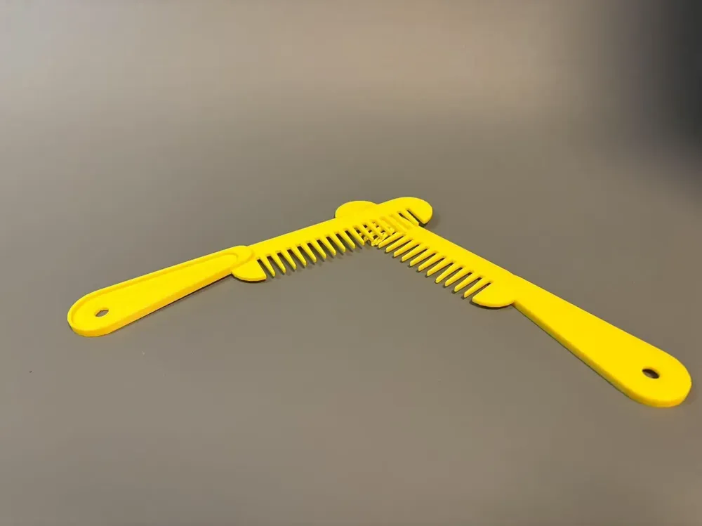 Simple and Portable Comb (20-Minute Project) by 李 - MakerWorld