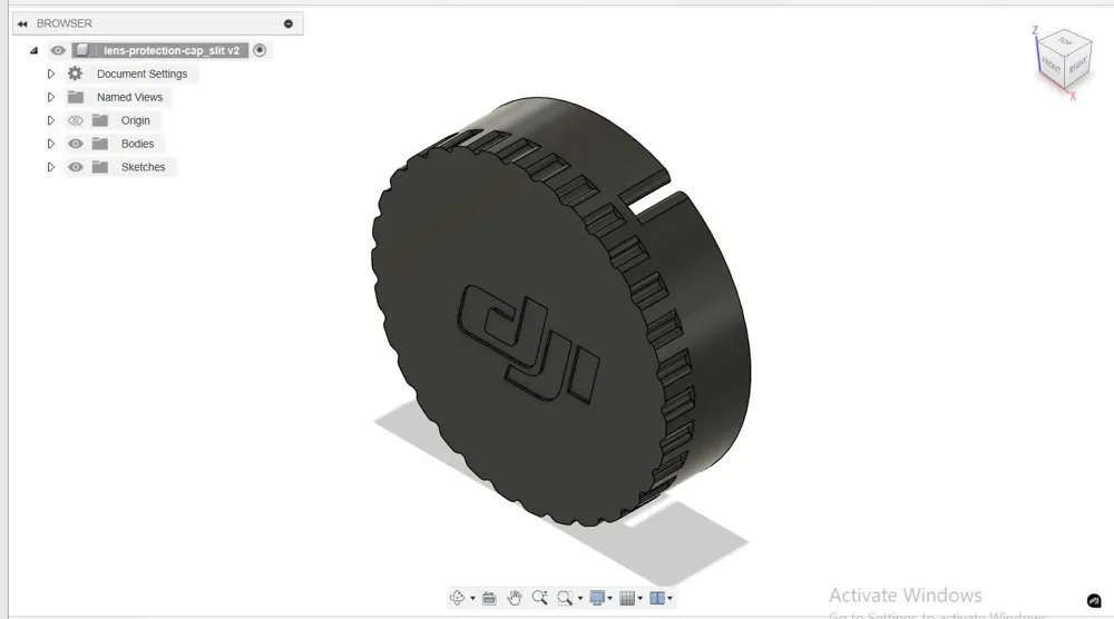 DJI Nano Cap - Free 3D Print Model - MakerWorld