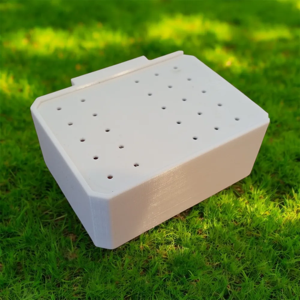 Fishing Bait Container for Maggot Hands-Free Box - Free 3D Print Model ...
