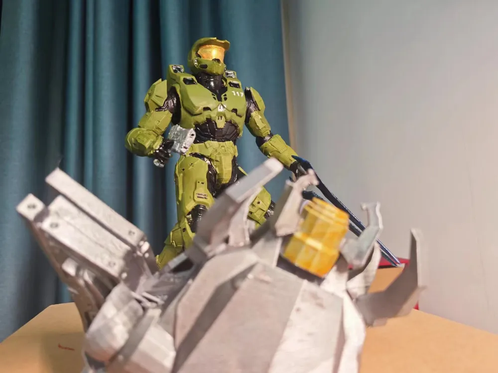Combat readiness status Master Chief - Free 3D Print Model - MakerWorld