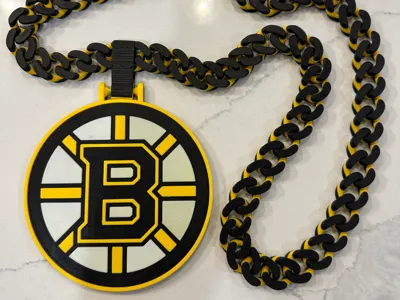Boston Bruins Chain by Sgambaro MakerWorld: Download Free 3D Models