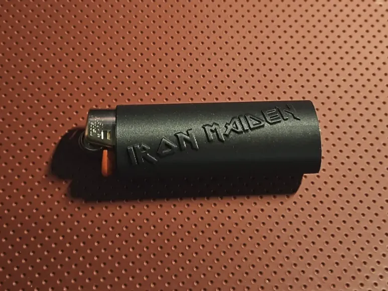 BIC lighter sleeve - Rock series Iron Maiden - Free 3D Print Model ...