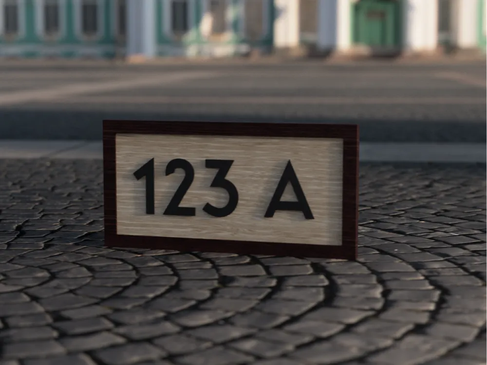House Address Letters by Wallydoggy - MakerWorld