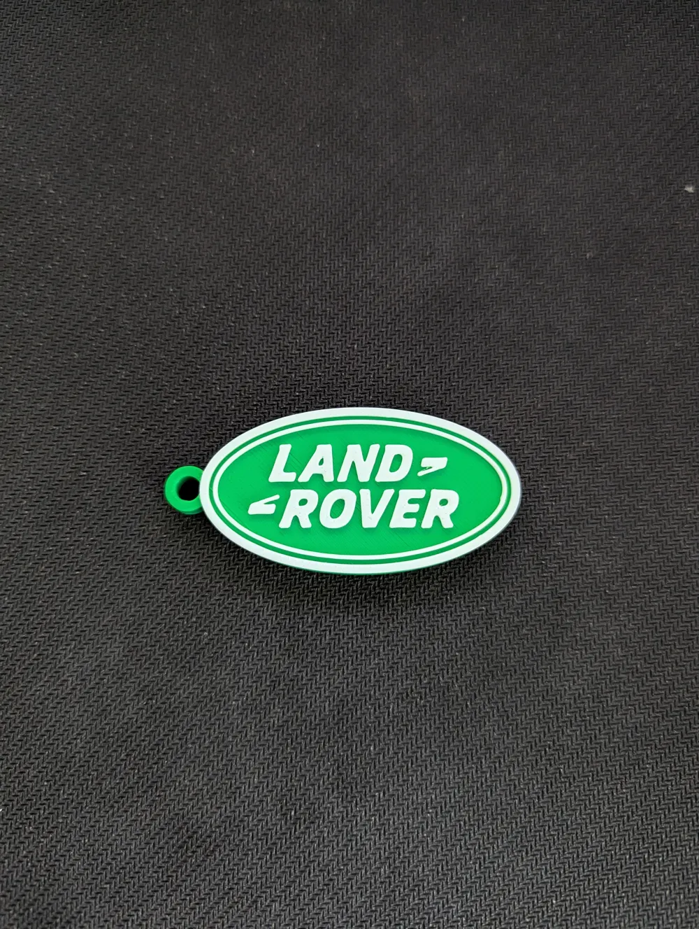 Land Rover logo keychain by Dava MakerWorld: Download Free 3D Models