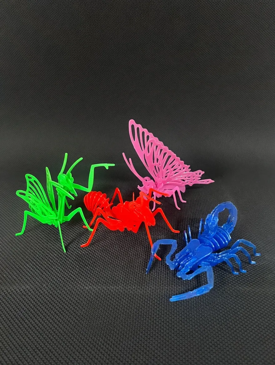 Bee Bug Kit Card - BugCards - Free 3D Print Model - MakerWorld