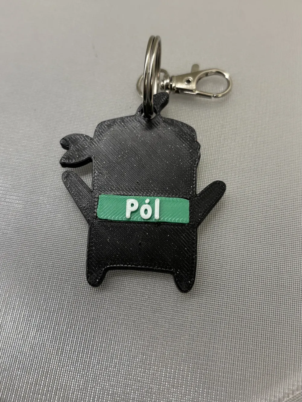 Mojo Class Dojo Flexi (Custom Name) Keyring - Free 3D Print Model ...