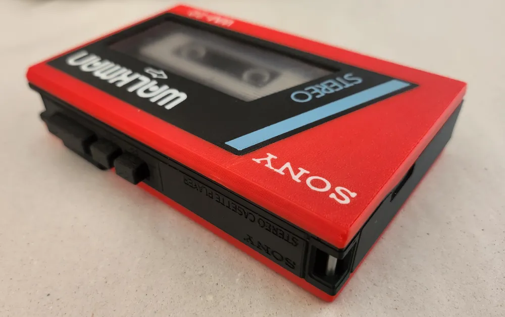 Walkman WM-22 cassette player Prop by raeuberhose - MakerWorld