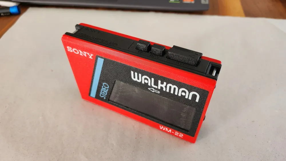 Walkman WM-22 cassette player Prop by raeuberhose - MakerWorld