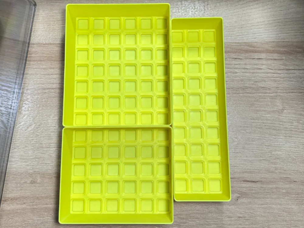 Half-Pitch Gridfinity - Mixed Sizes (Whole x Half) - Free 3D Print ...