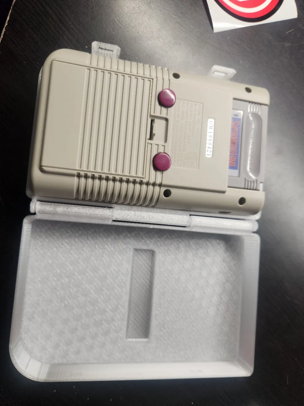 MAME Boy DMG Case with Logo and Button recesses Remixed by eremmick ...