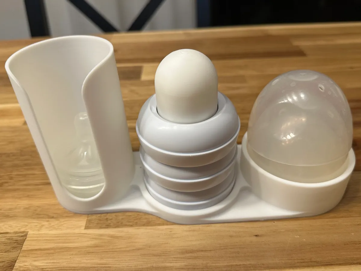 Philips Avent Bottle Lid Rack - Free 3D Print Model - MakerWorld