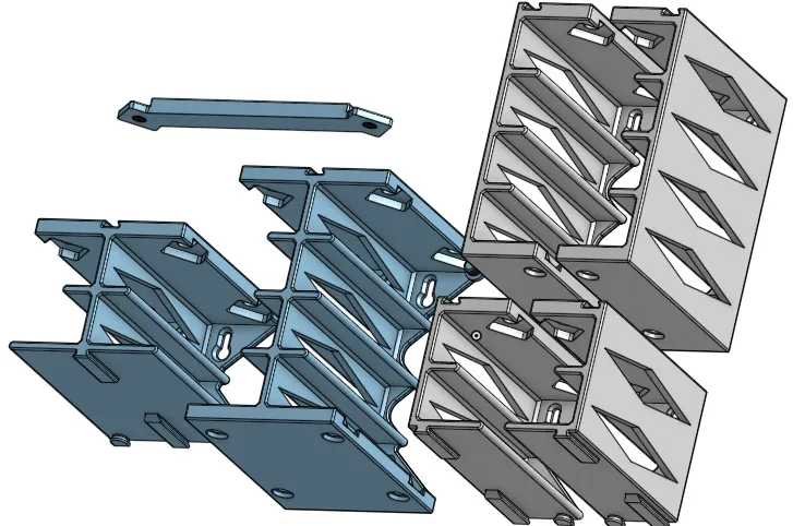 Infinite Shelves for Small Parts Storage Boxes - Free 3D Print Model ...