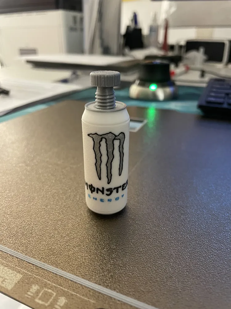 Suporte de GPU Monster Energy - Modelo gratuito para impressão 3D ...