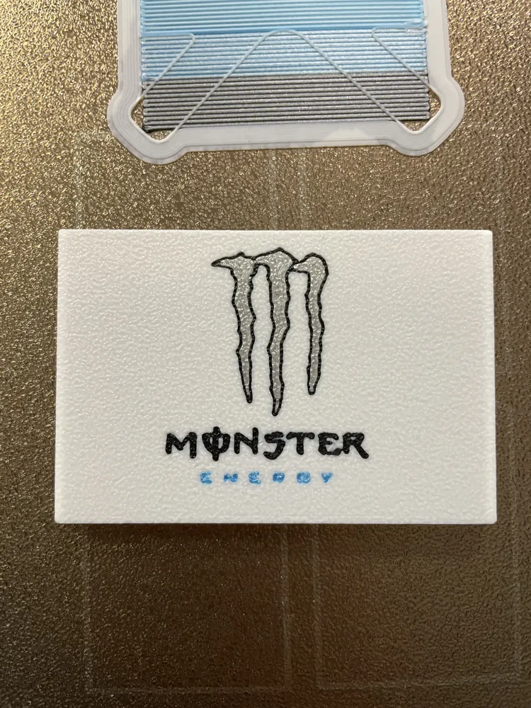 Suporte de GPU Monster Energy - Modelo gratuito para impressão 3D ...