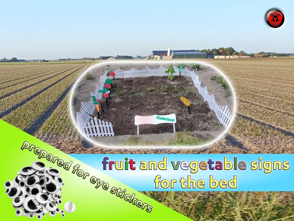 Funny Vegetable and Fruits Marker Signs by CopyKnight MakerWorld ...