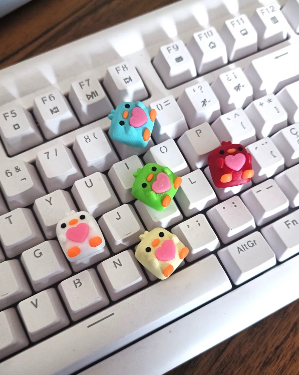 Chick love keycap - mechanical keyboard by Hiko 3D MakerWorld: Download ...