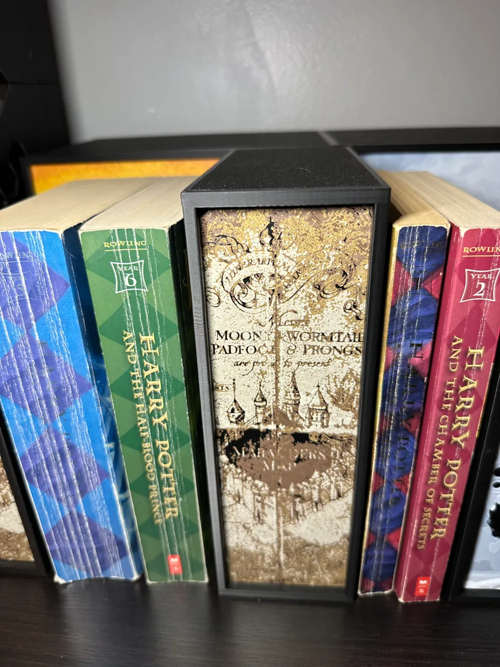 Marauder's Map Hueforge Bookmark - 2 sizes by Hey Ben - MakerWorld