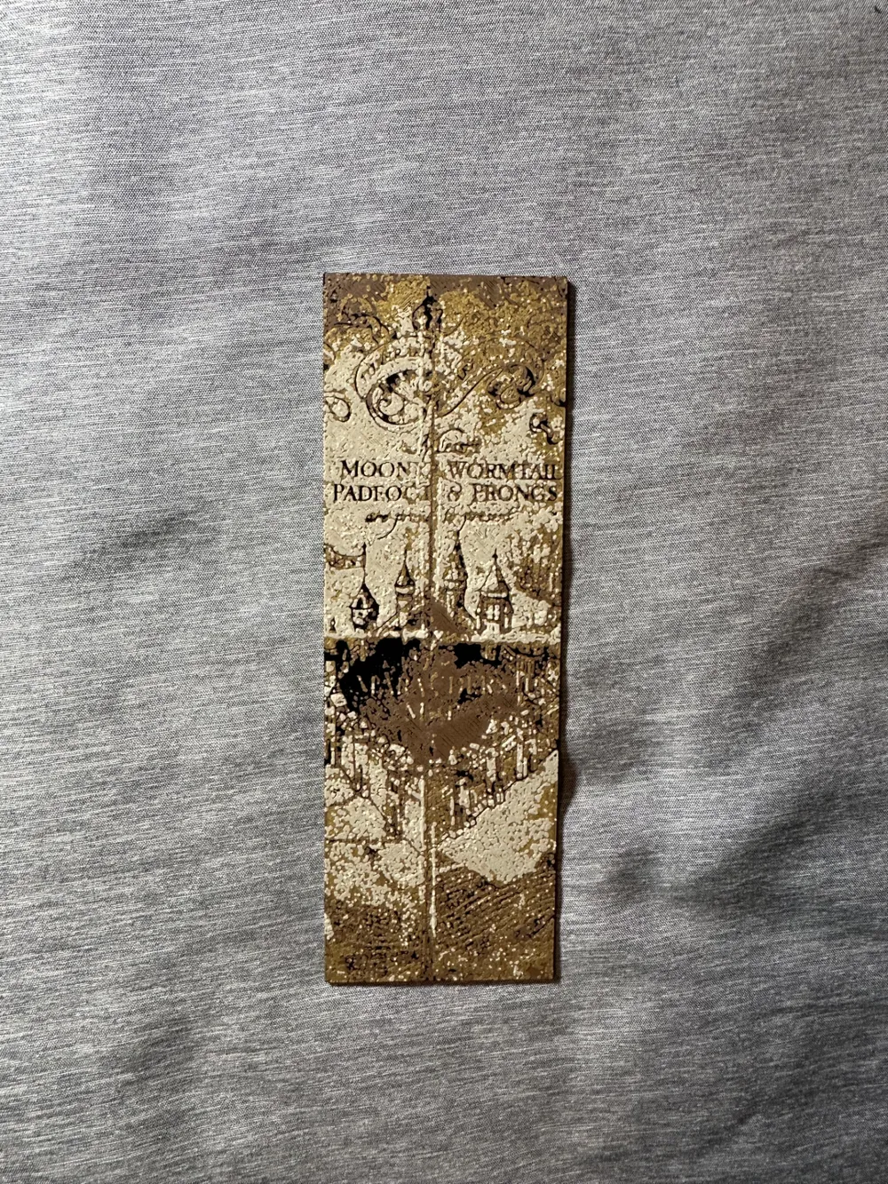Marauder's Map Hueforge Bookmark - 2 sizes by Hey Ben MakerWorld ...