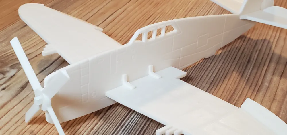 P-47D Thunderbolt - Razorback - Model Kit by Fight2Fly - MakerWorld