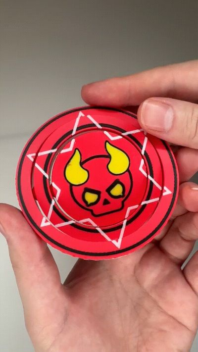 Brawl Stars Spinner (Angel vs Devil) by Walking37MakerWorld: Download ...