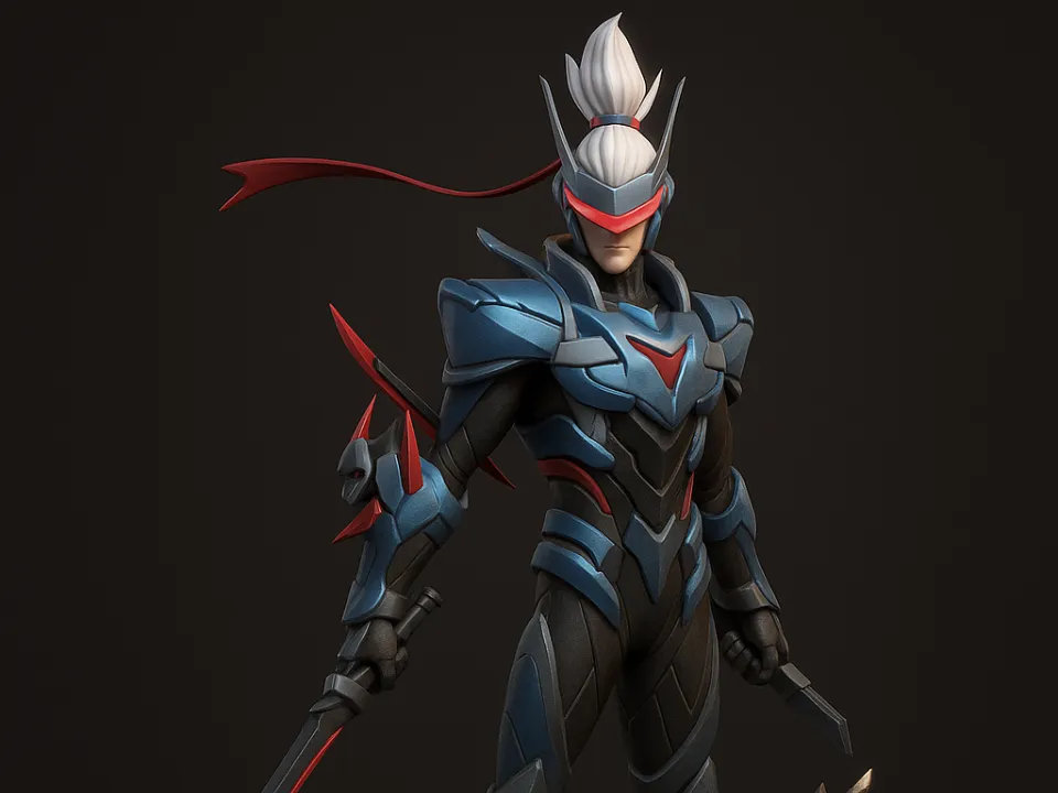 Saber - Mobile Legends: Bang Bang - Free 3D Print Model - MakerWorld