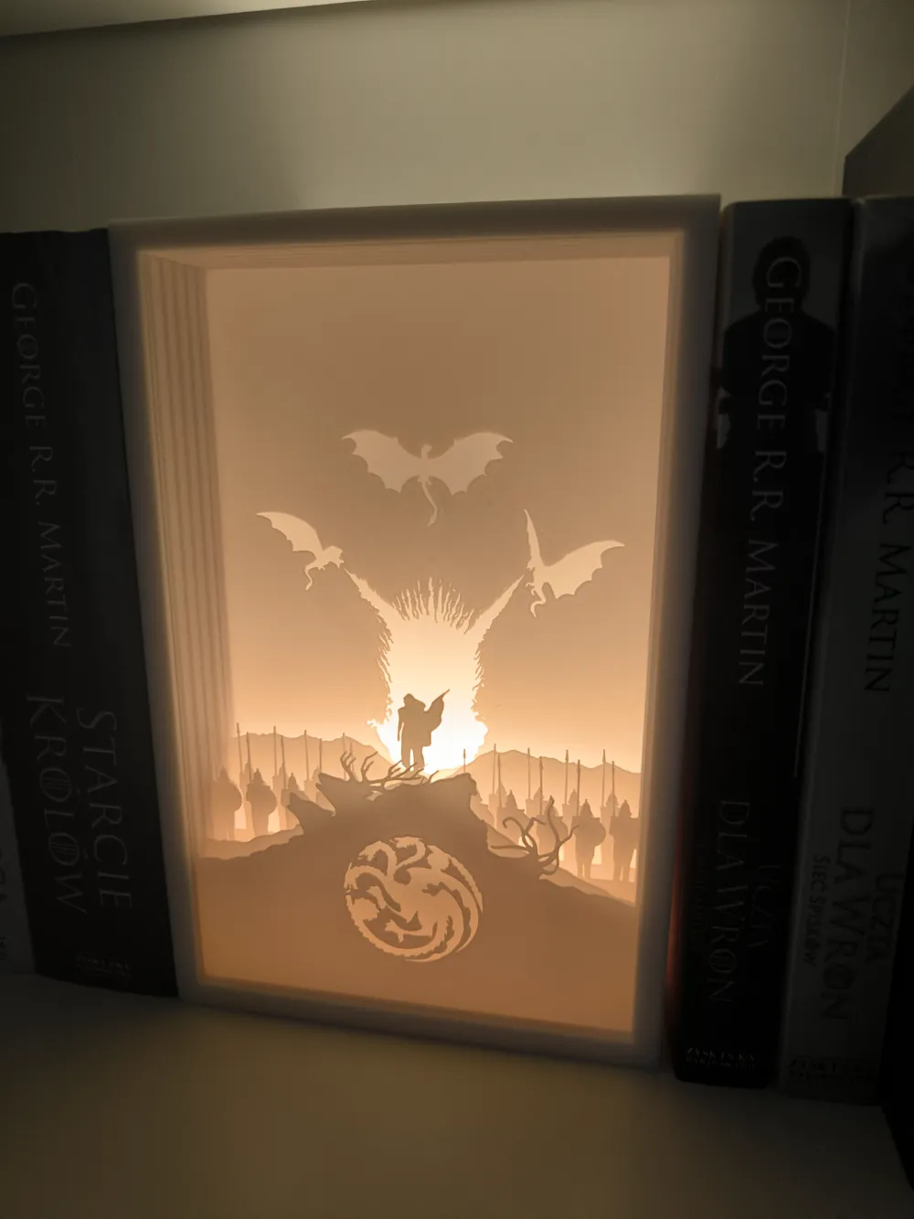 Game of Thrones Shadow Box Lamp by deLira MakerWorld: Download Free 3D ...