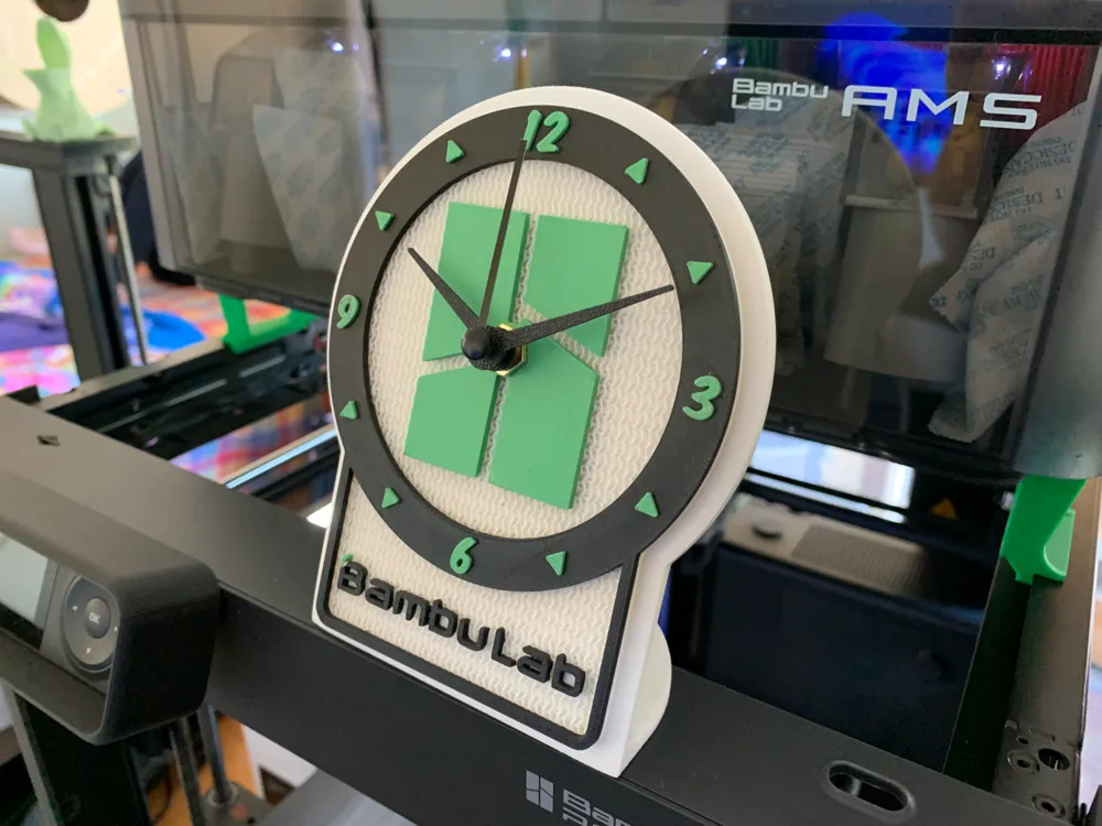 Bambu Lab Clock by B-Lab 3D - MakerWorld