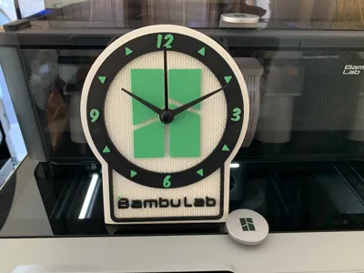 Bambu Lab Clock by B-Lab 3D - MakerWorld