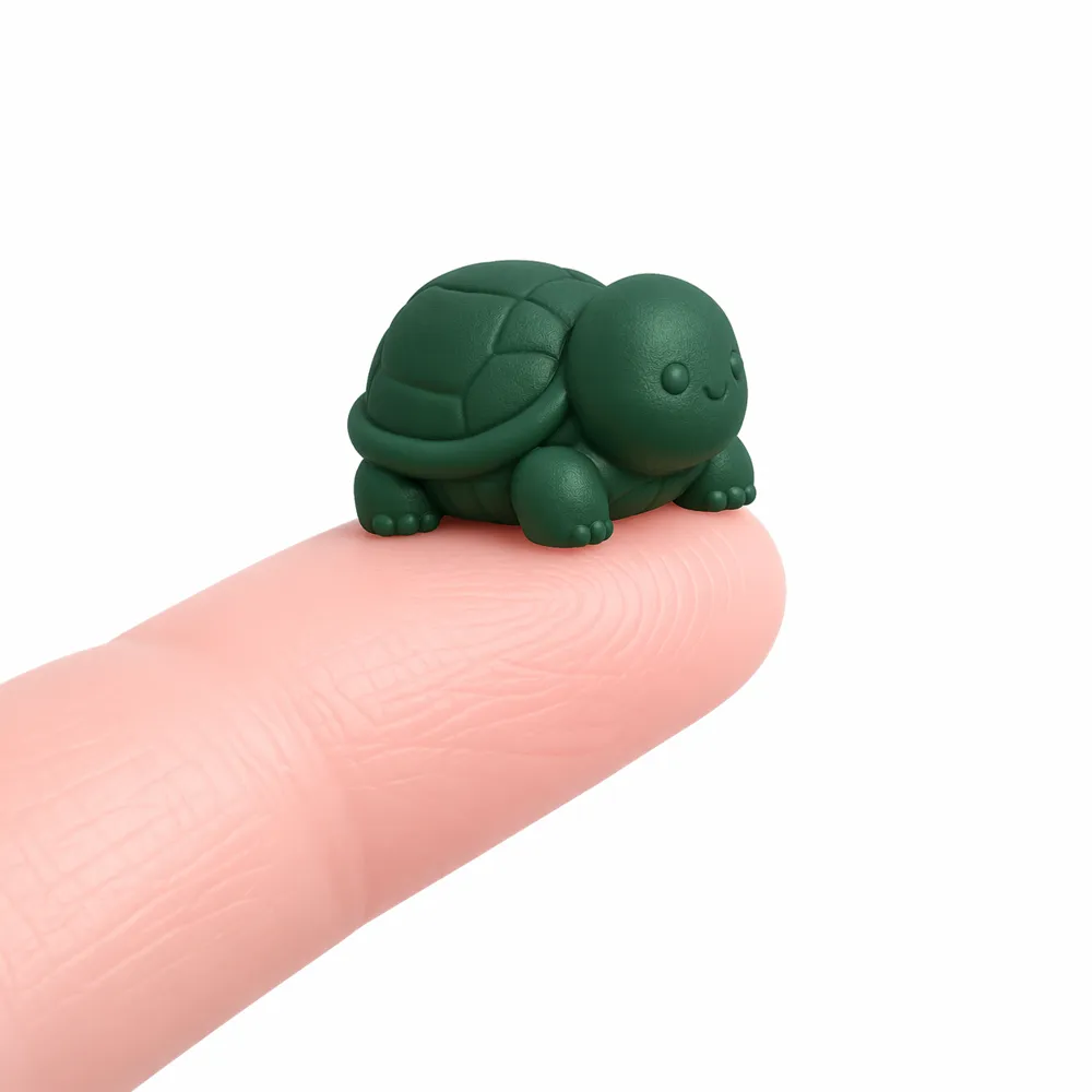 Blob Chubby Animal Series – #14 Turtle - Free 3D Print Model - MakerWorld