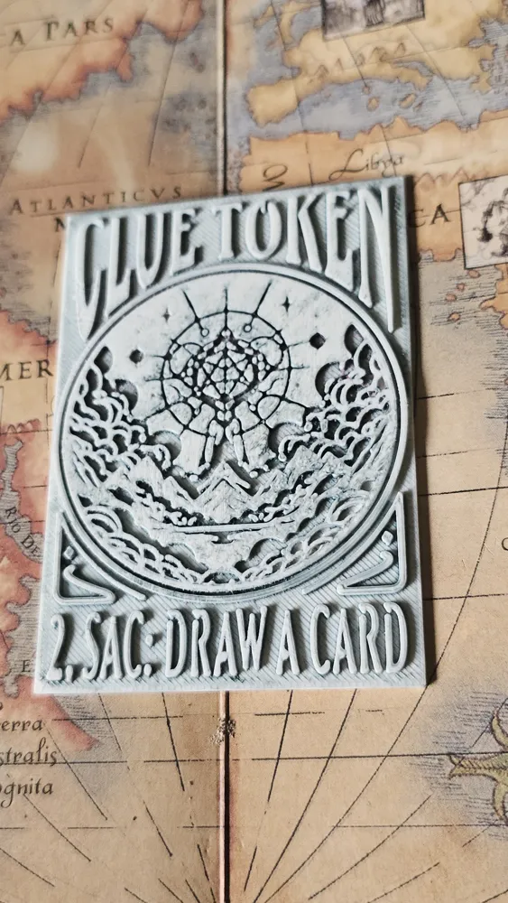 MTG Clue token - Free 3D Print Model - MakerWorld