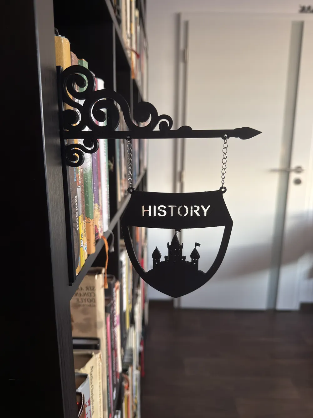 Library sign : History - Free 3D Print Model - MakerWorld